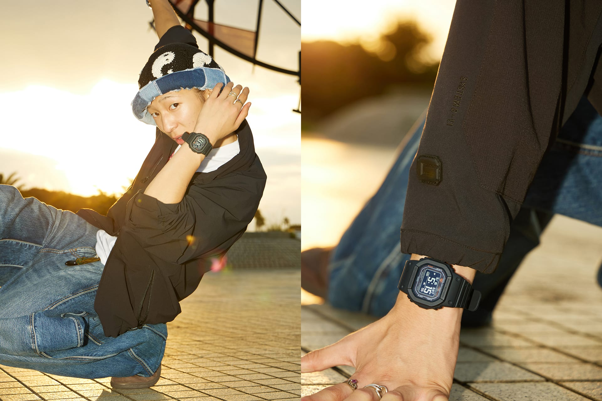 THE D SoraKi（ダンサー）が着る、バリエーション別の秋冬注目コーデ! | G-SHOCK 腕時計