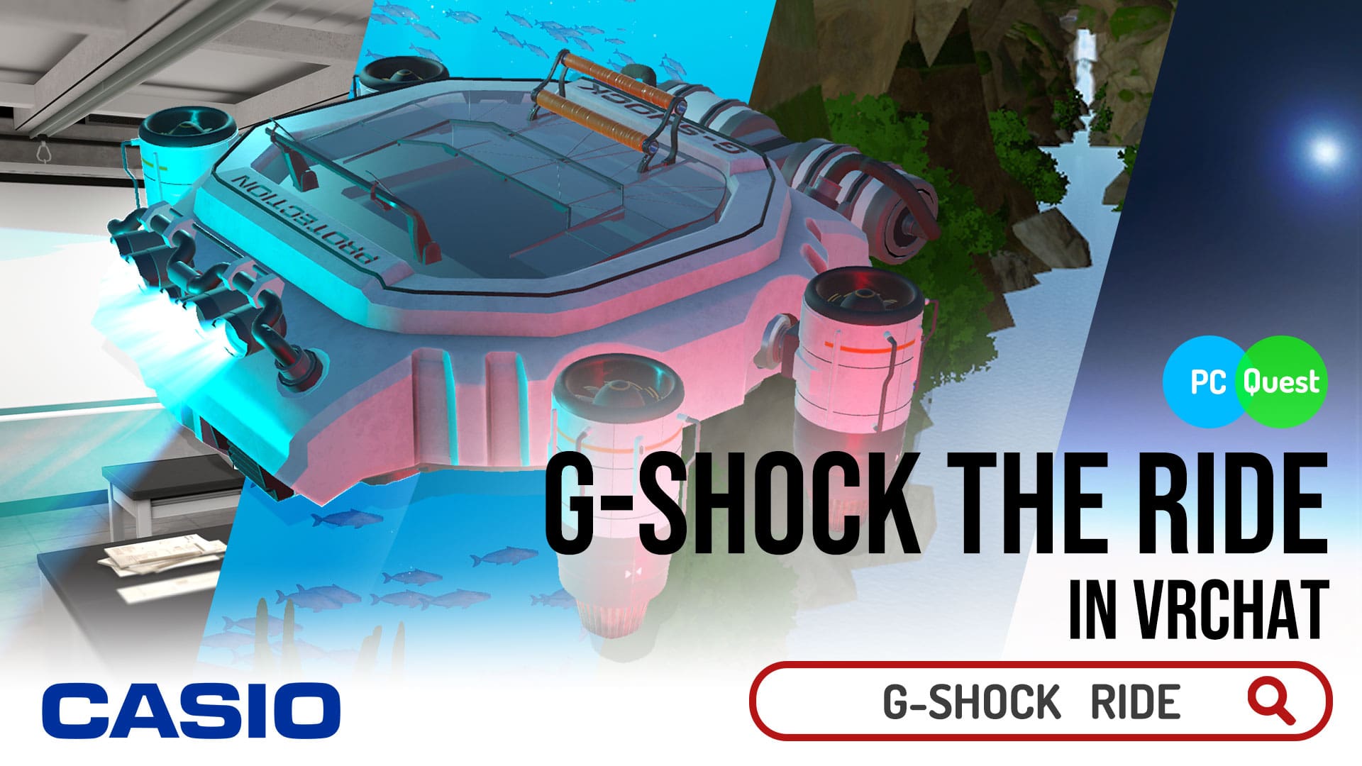 vrchat | G-SHOCK 腕時計