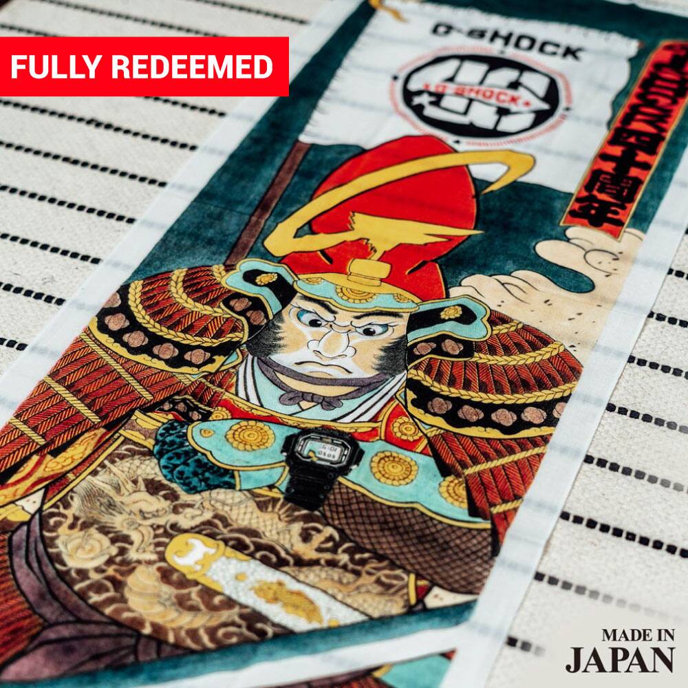 40th Anniversary: Recrystalised Tenugui Campaign | G-SHOCK SINGAPORE