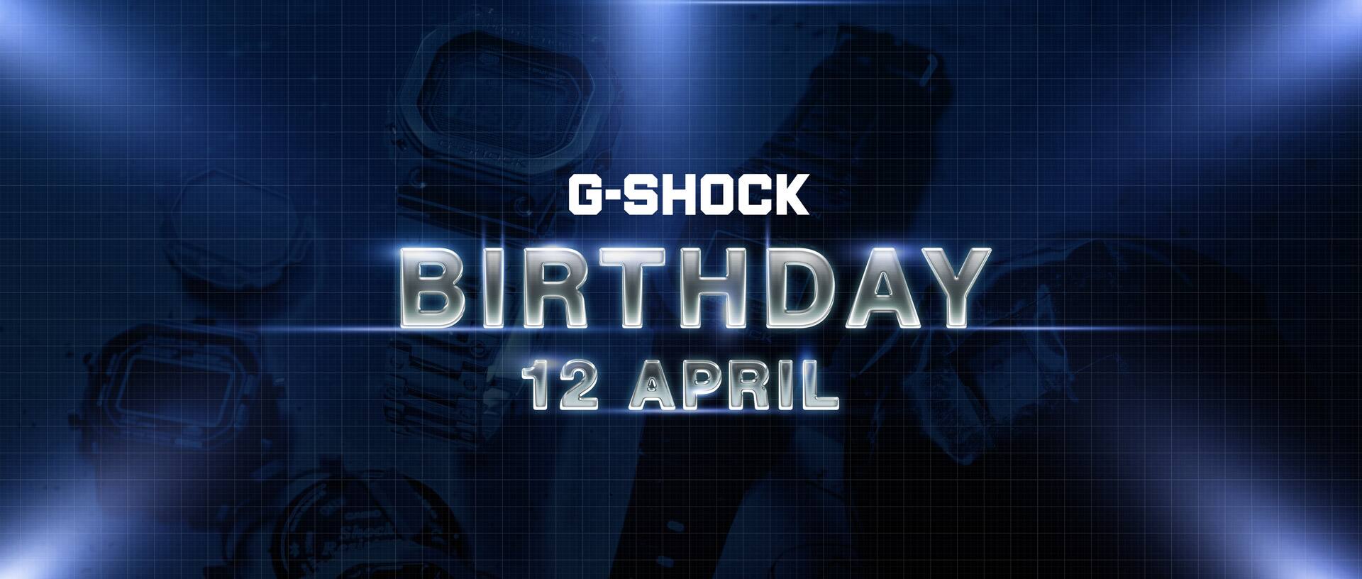 G-SHOCK Birthday - GWP Erasers Campaign | G-SHOCK SINGAPORE