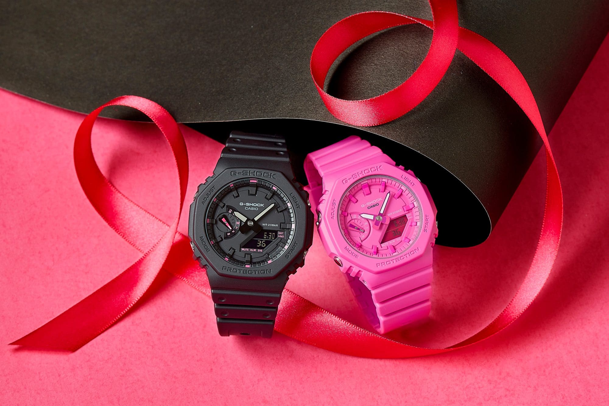 pink ribbon | G-SHOCK