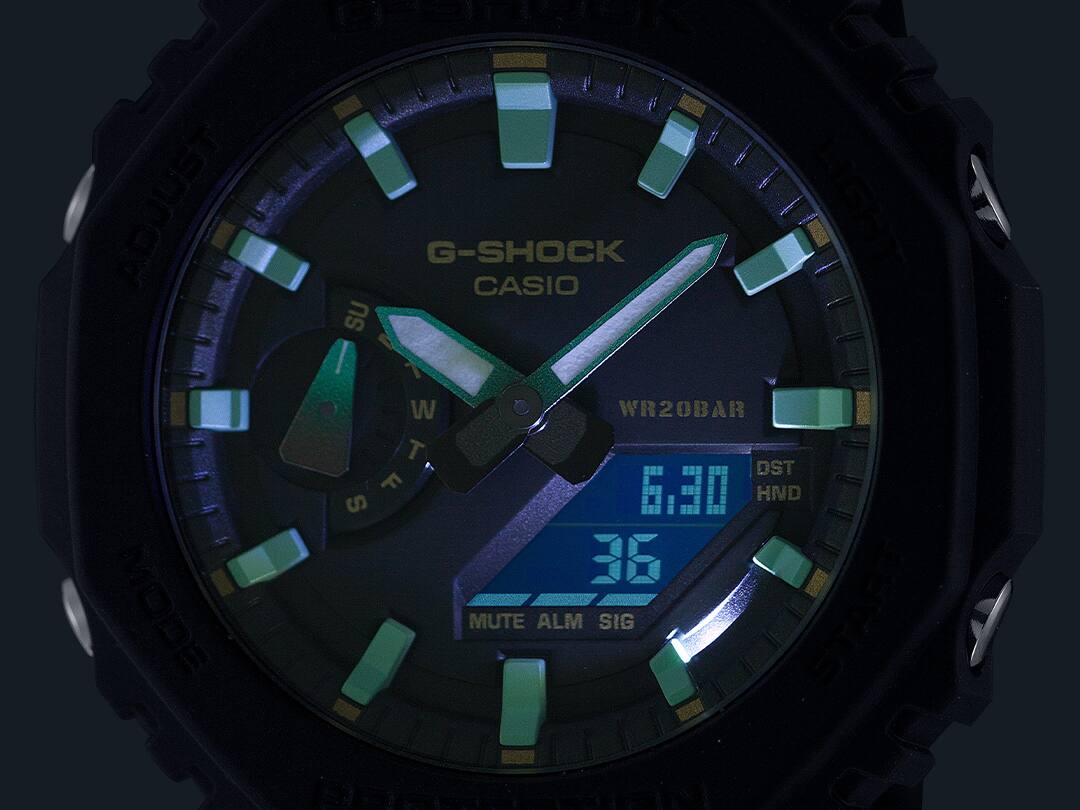 TEAL AND BROWN COLOR | CASIO