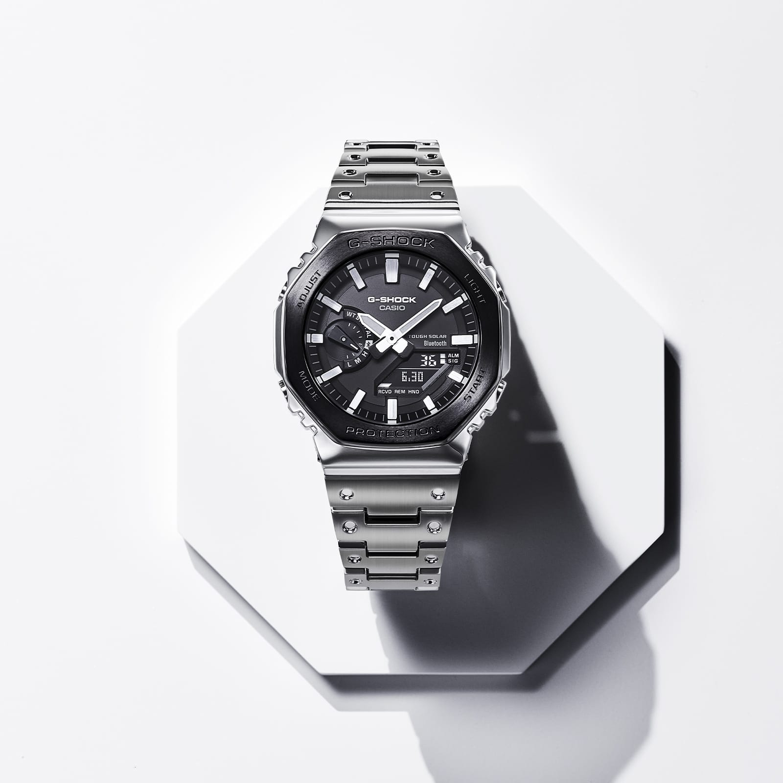 FULL METAL - OCTAGON-BLACK-BEZEL | CASIO